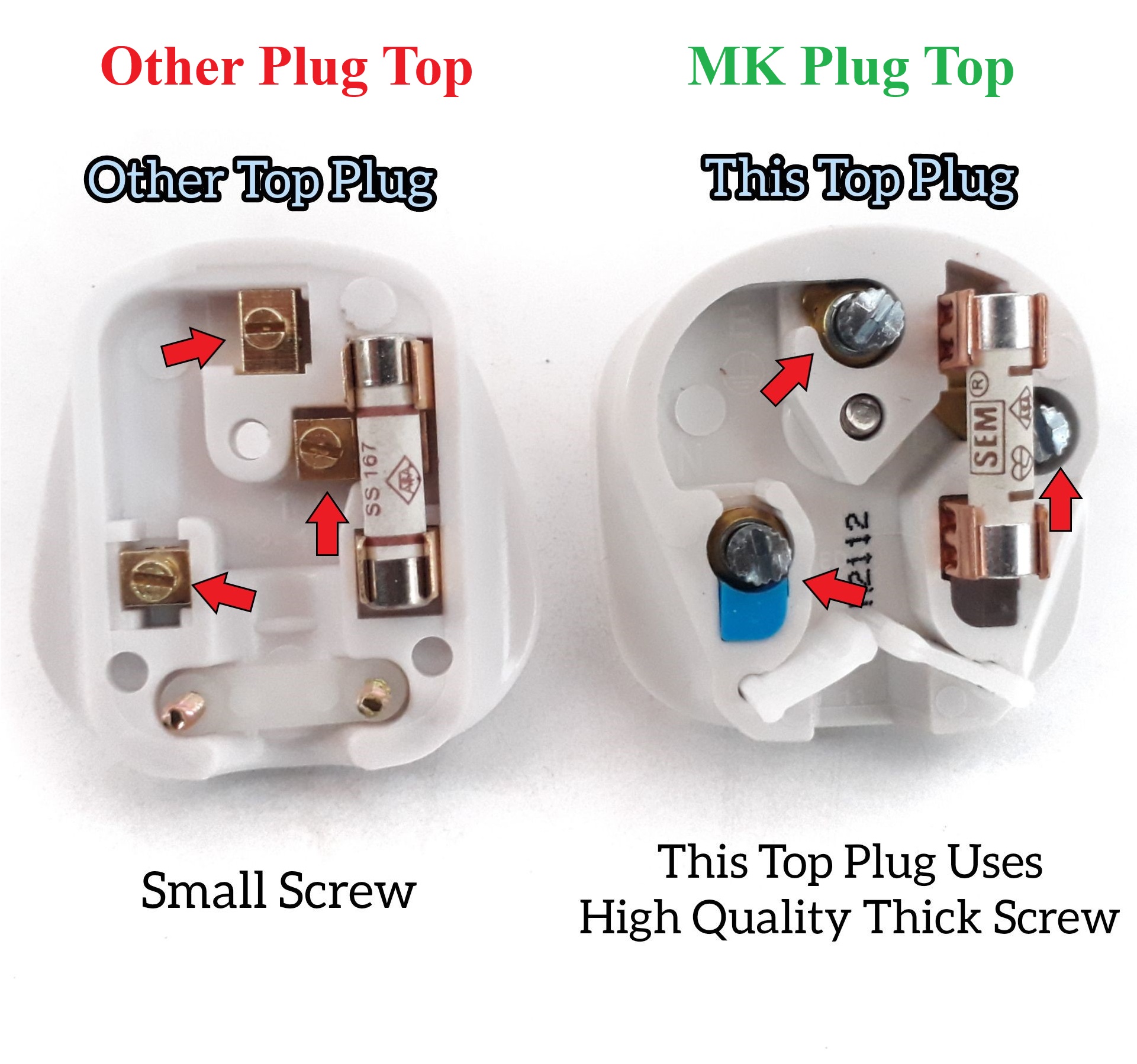 MK 646 13Amp Heavy Duty 3 Pin Plug Top SIRIM Approved | Shopee Malaysia