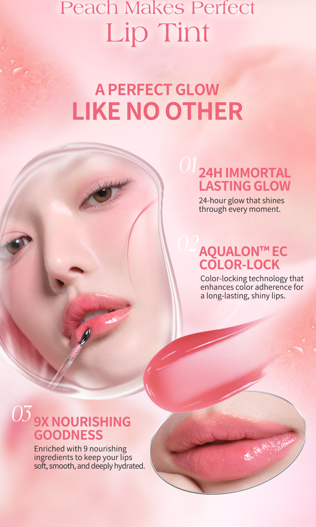 [HOT] BNB barenbliss Peach Makes Perfect Steel Lip Tint (3g) Glossy Lip Tint Keluli Peach | 24H ...