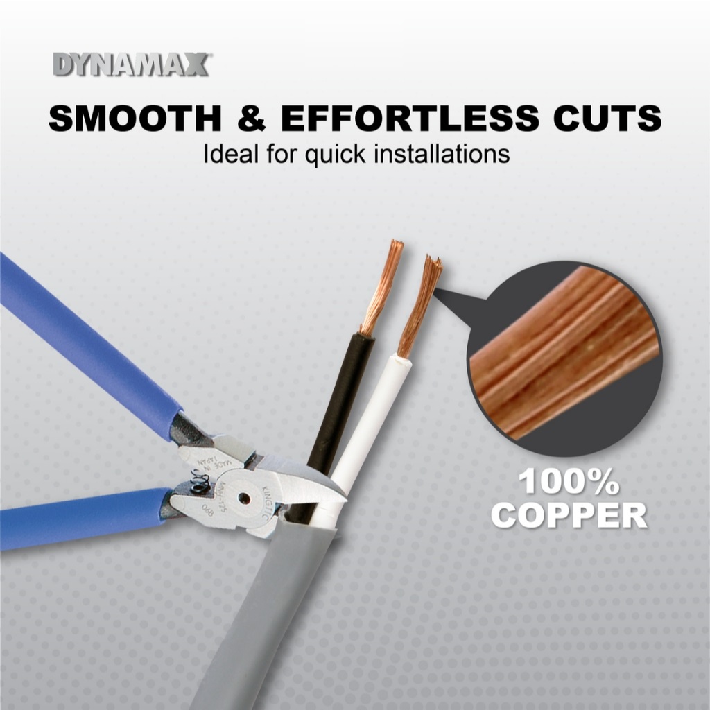 [1 Roll = 100 meter] Dynamax 46/0.16 x 2 Core Speaker Cable Wire Audio ...