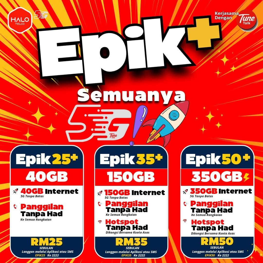 ESIM HALOTELCO 5G 4G (SELF REGISTER) (ONLY FOR MALAYSIANS) (SCAN QR ...