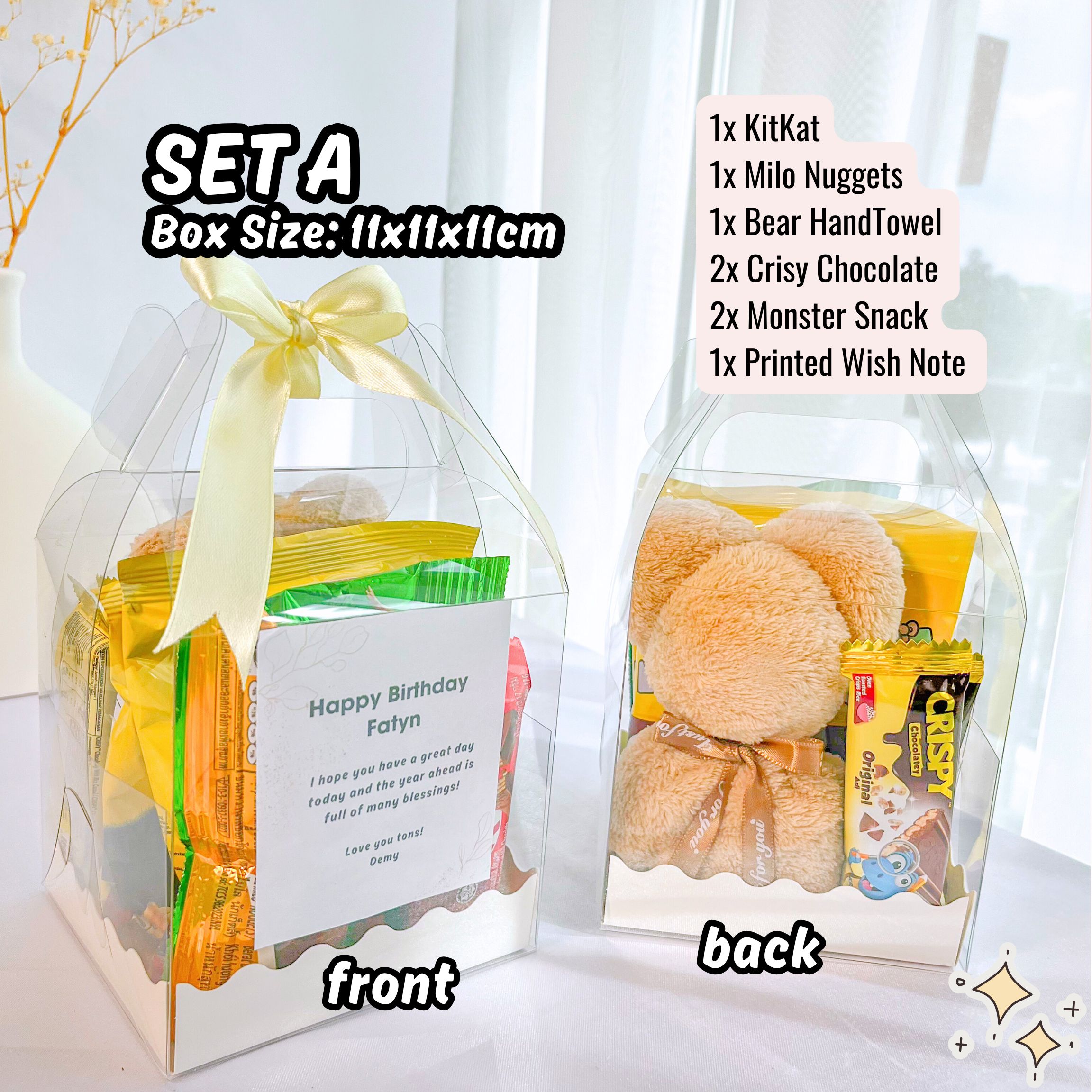 Chocolate Snack Gift Set For Birthday, Sorry, Graduation | Hadiah ...
