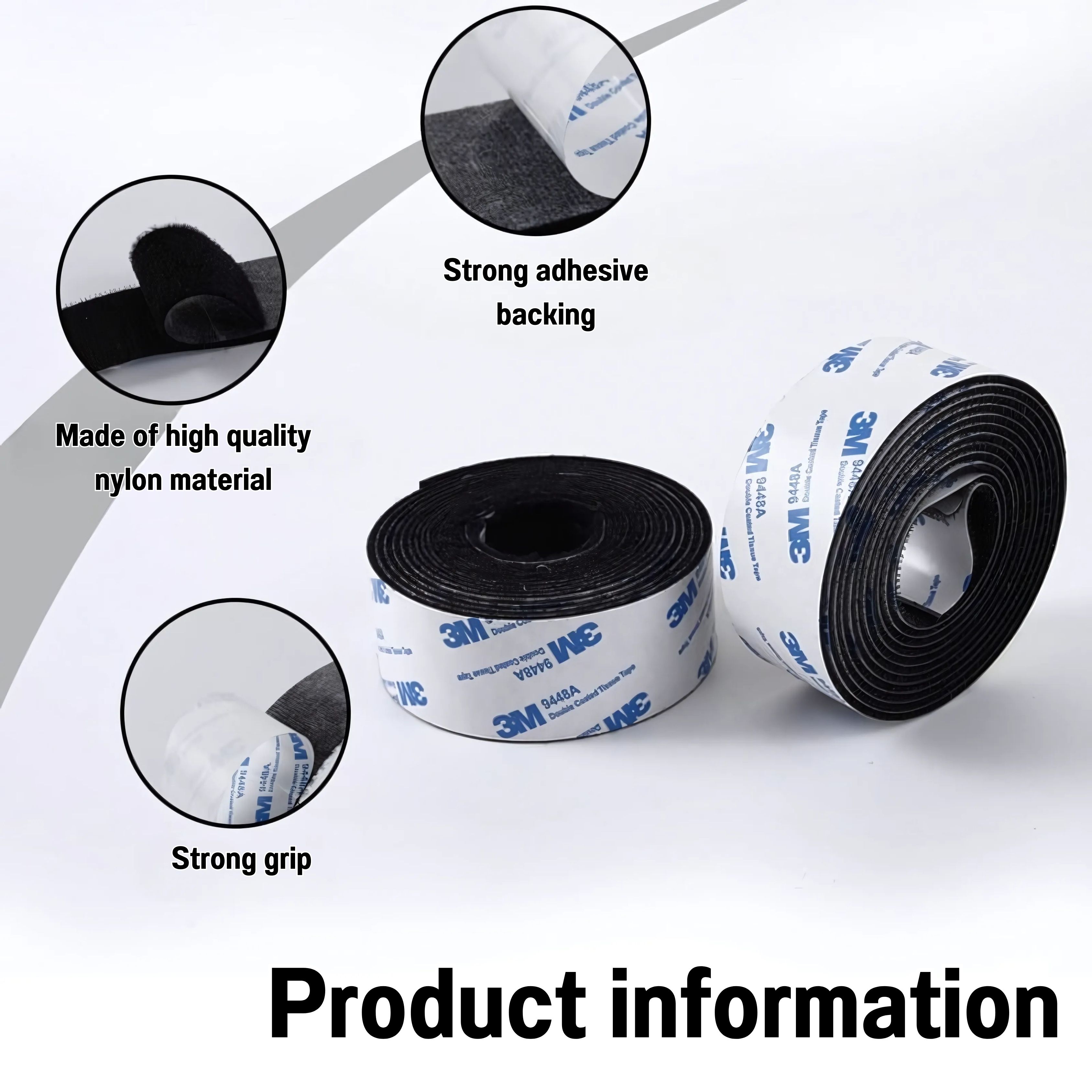 Nylon Velcro is easy to use and can be used to DIY fix objects. It ...
