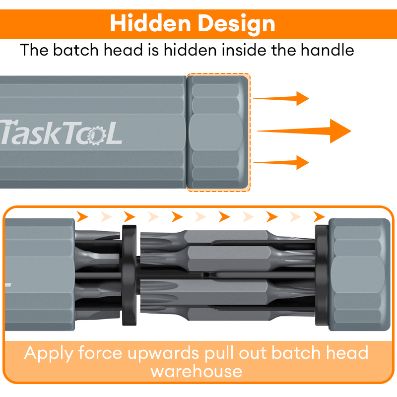 TASKTOOL 39-Piece Precision Screwdriver Set With Magnetic Double-Ended ...