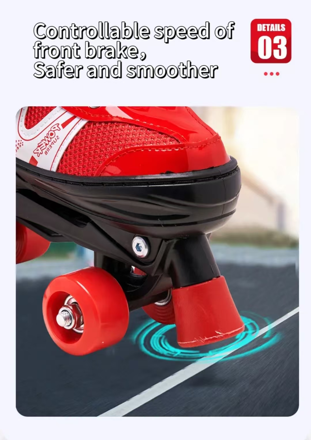 🎁Free Bag🎁Adjustable 4 Tayar Roller Skates Kasut Roda Budak Perempuan ...