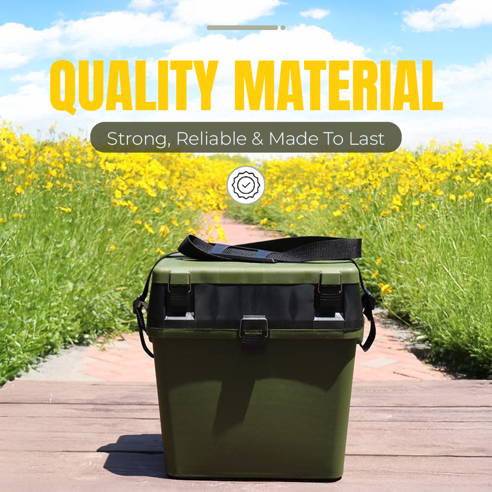 Fishing Box Multifunctional Tackle Box Large Capacity Double Layer ...