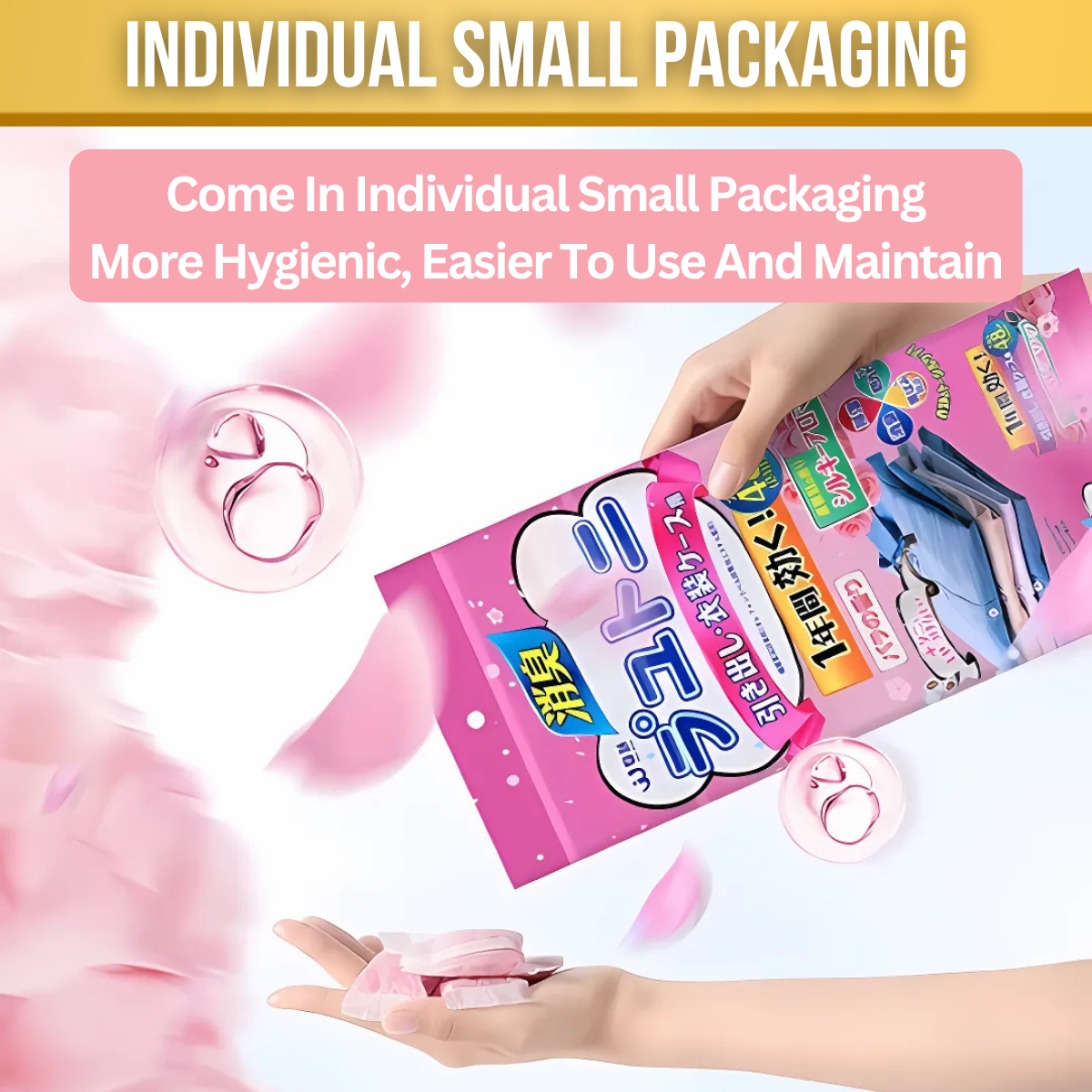 C&C 48pcs Japan Floral Scent Mothball Pest Control Anti-Bug Anti-Mold ...
