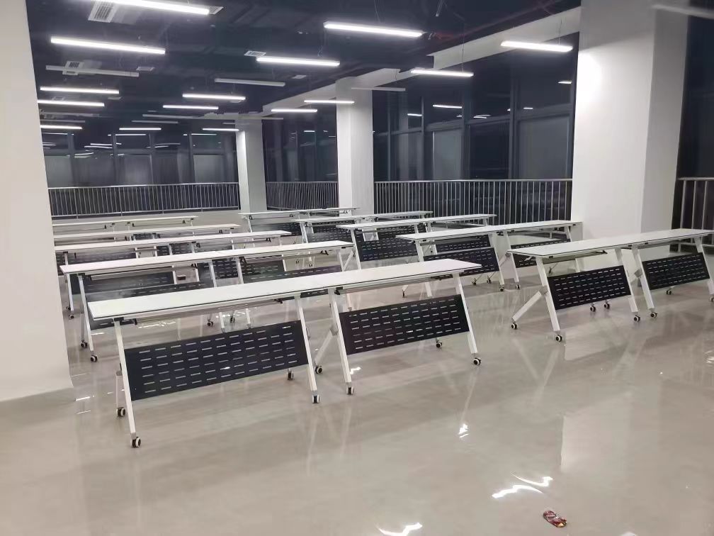 Foldable Training Table Meja Lipat Beroda Dengan Laci Meja Latihan Meja ...