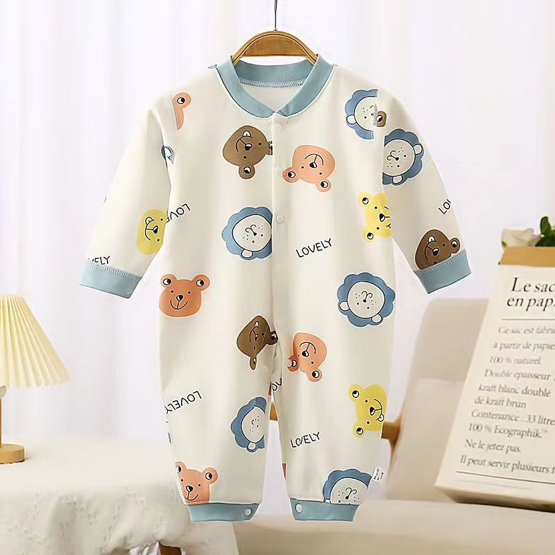 baby Rompers Baby Clothing Cartoon Jumpsuits Newborn Infant Girl Boy ...
