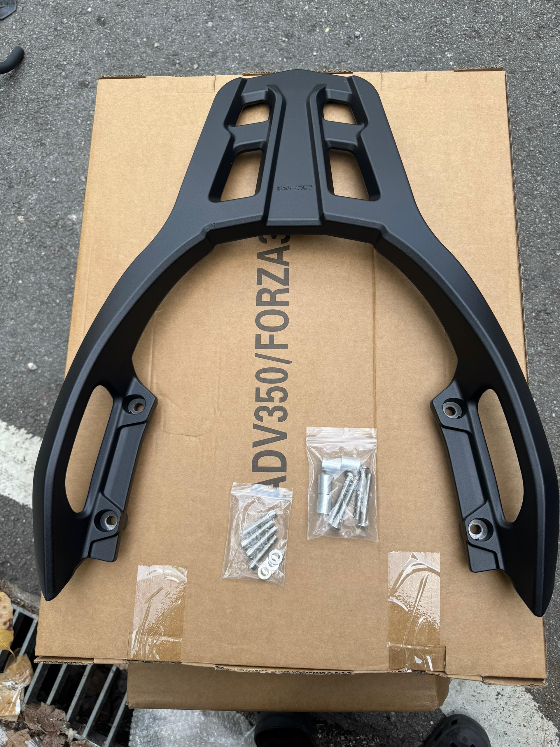 Honda Forza 350 Forza350 ADV 350 ADV350 Heavy Duty Top Box Bracket Rear Carrier Luggage Rack ...