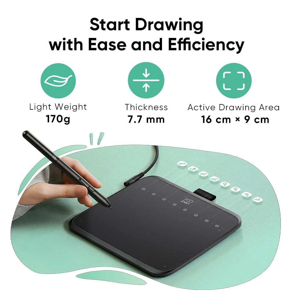 XP-Pen Deco 640 Drawing Tablet | Student & Designer Drawing Tablet ...