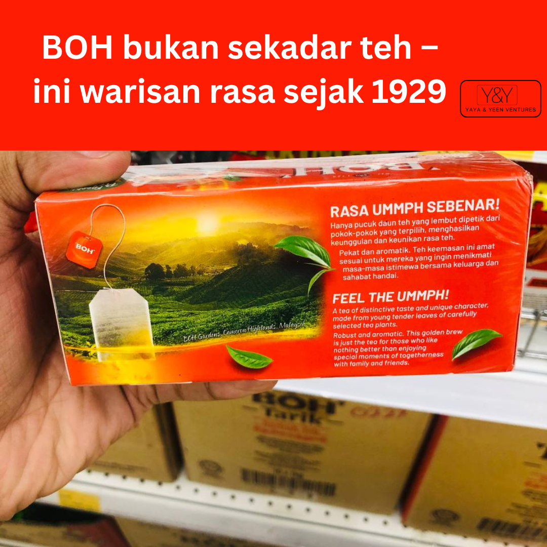 25 Uncang Teh BOH Cameron Highland Sejak 1929 - Boh Tea Bags | Shopee ...