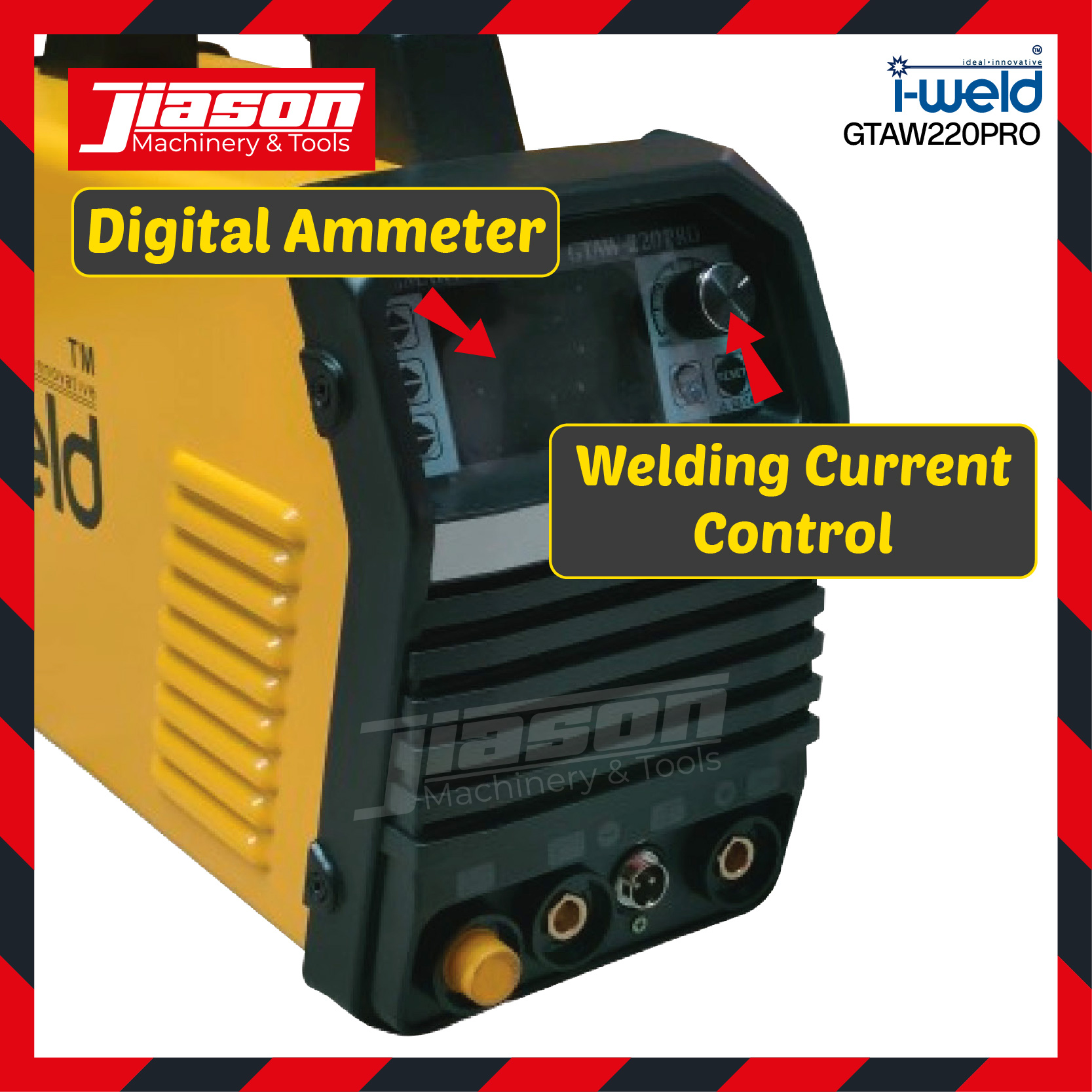 I-WELD GTAW220PRO TIG Welding Machine / Mesin Kimpalan 5-200A | Shopee Malaysia