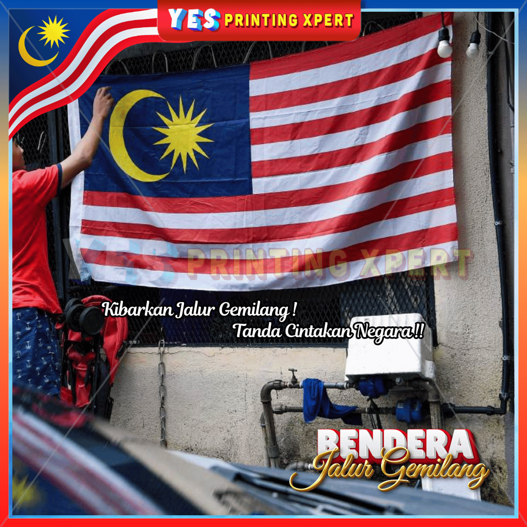 SAMBUTAN MERDEKA - BENDERA JALUR GEMILANG 2X4 & 3X6 BENDERA MALAYSIA ...