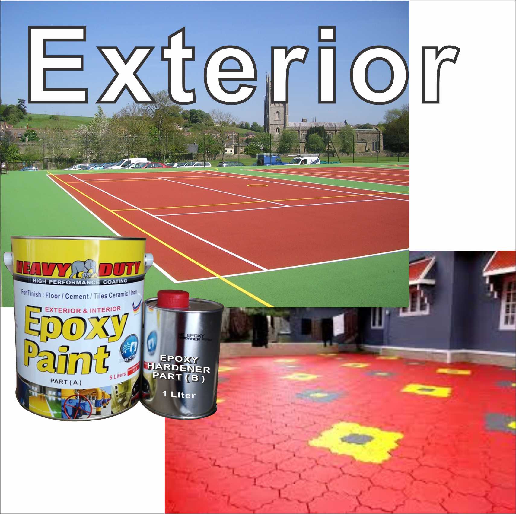 5L HEAVY DUTY ECO EPOXY [HEAVY DUTY] PROTECTIVE & WATERPROOF COATING ...
