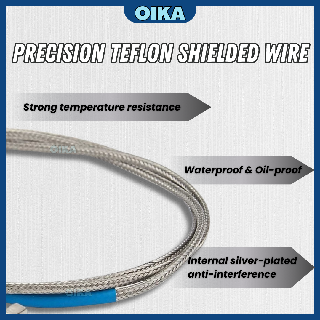 [READY STOCK] 1PC Thermocouple Temperature Sensor K-Type E-Type M6 M8 ...