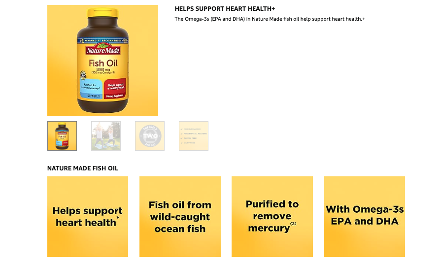 GENUINE Nature Made Fish Oil 1000mg Omega 3 | Calsium Mag Zinc | Extra ...