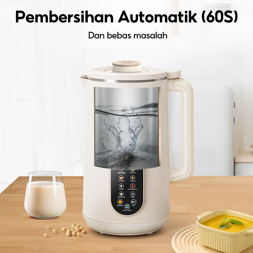 Simmo Soy Milk Machine Wall Breaking Machine 1200ML Electric Blender ...