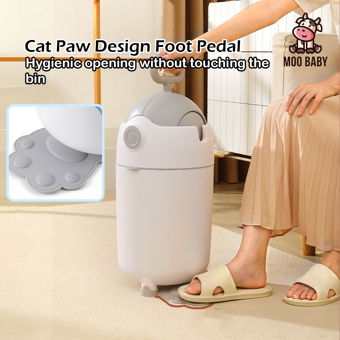 🐮Moo Baby Tong Sampah Pampers Baby Nappy Dustbin Pampers Bin Diaper ...