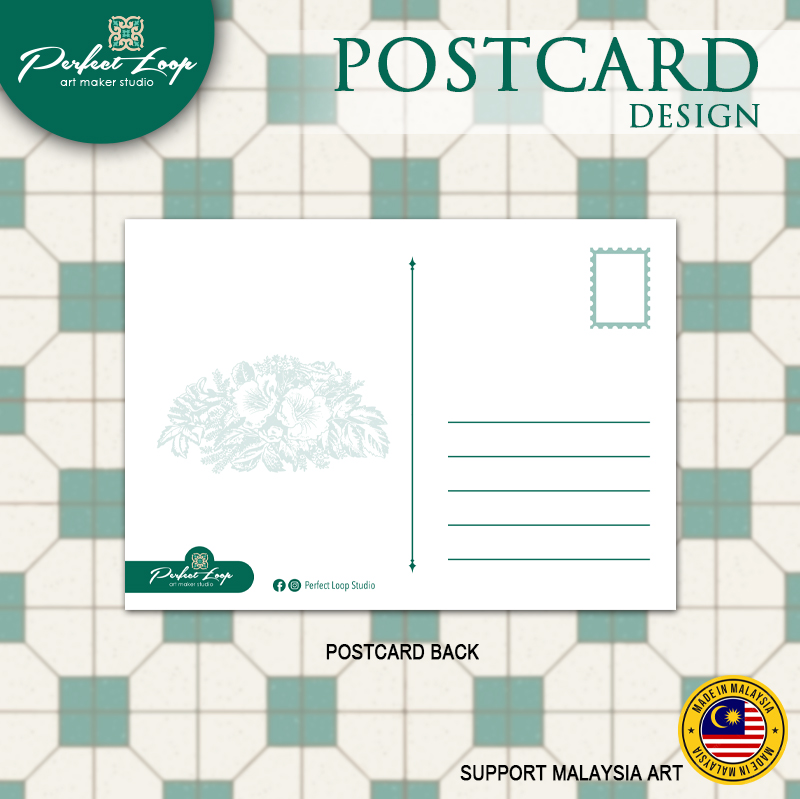 Postcard Design Malaysia Truly Asia Art (Poskad Malaysia Traditional ...