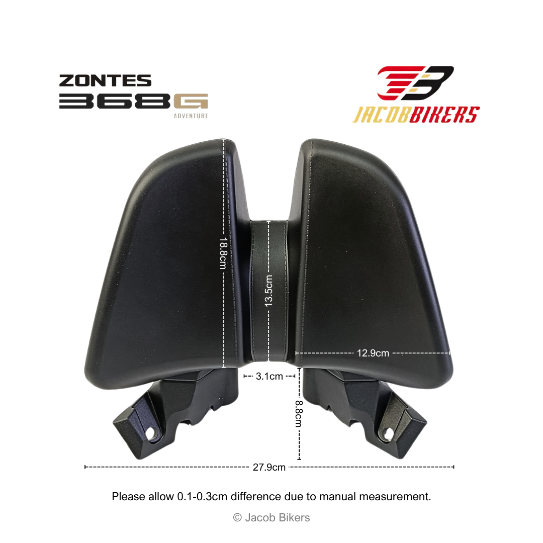 Zontes 368G ZT368G Seat Dual Backrest | Cushion | Lumbar Support ...