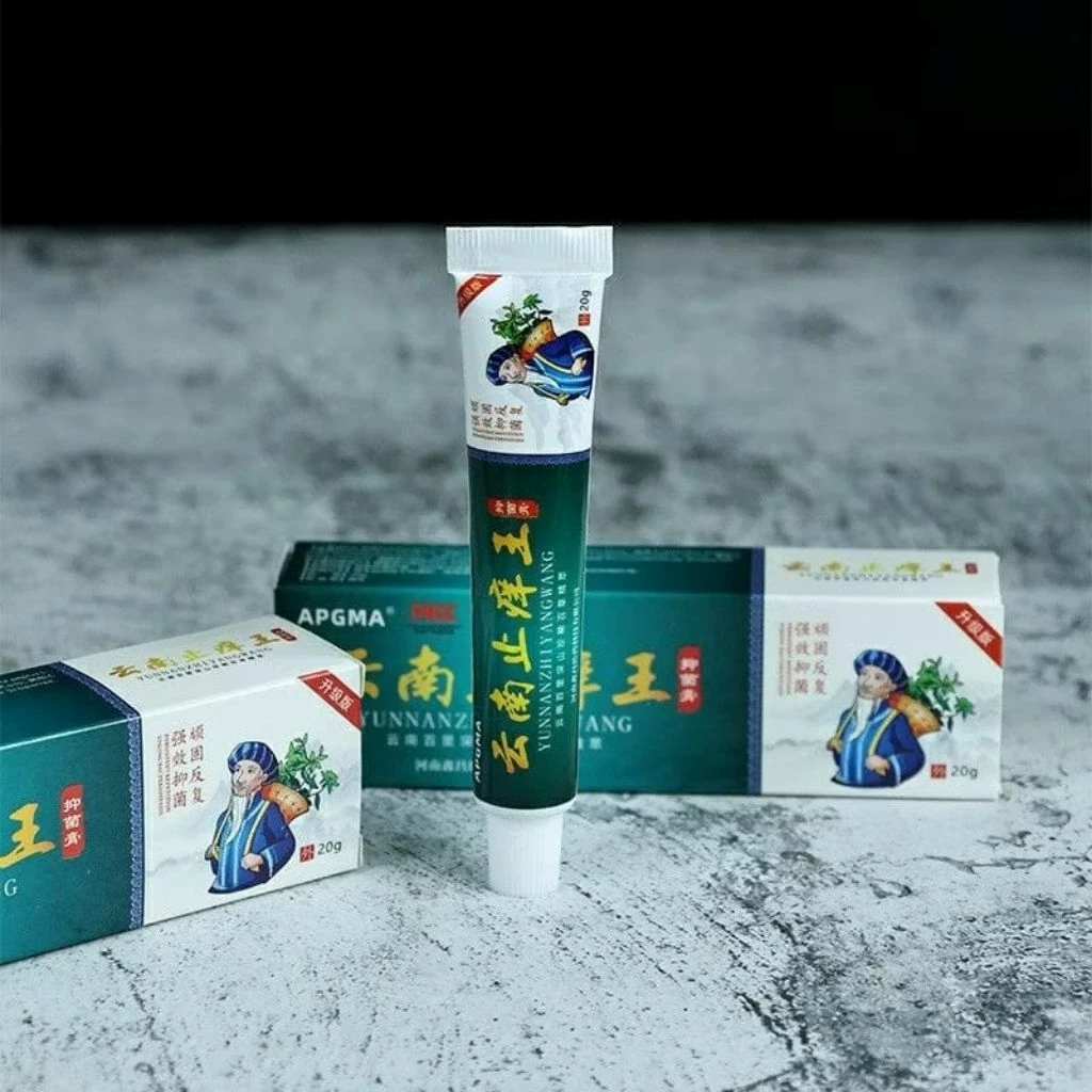 Yunnan Ubat sapu gatal kulit ekzema kurap krim herba cina krim panau ...