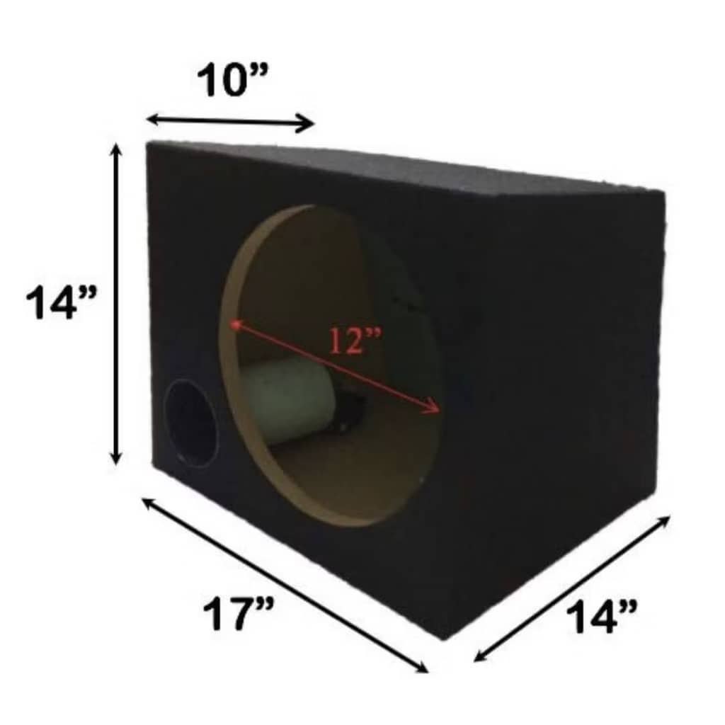 Mohawk MT-124 12" Subwoofer with Box - Maximum Power 250 watt - 100% ...