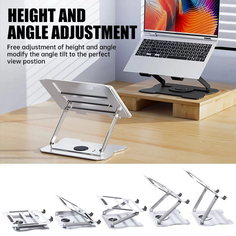 Regular Version Foldable and Adjustable Notebook Stand,Multiple Height ...