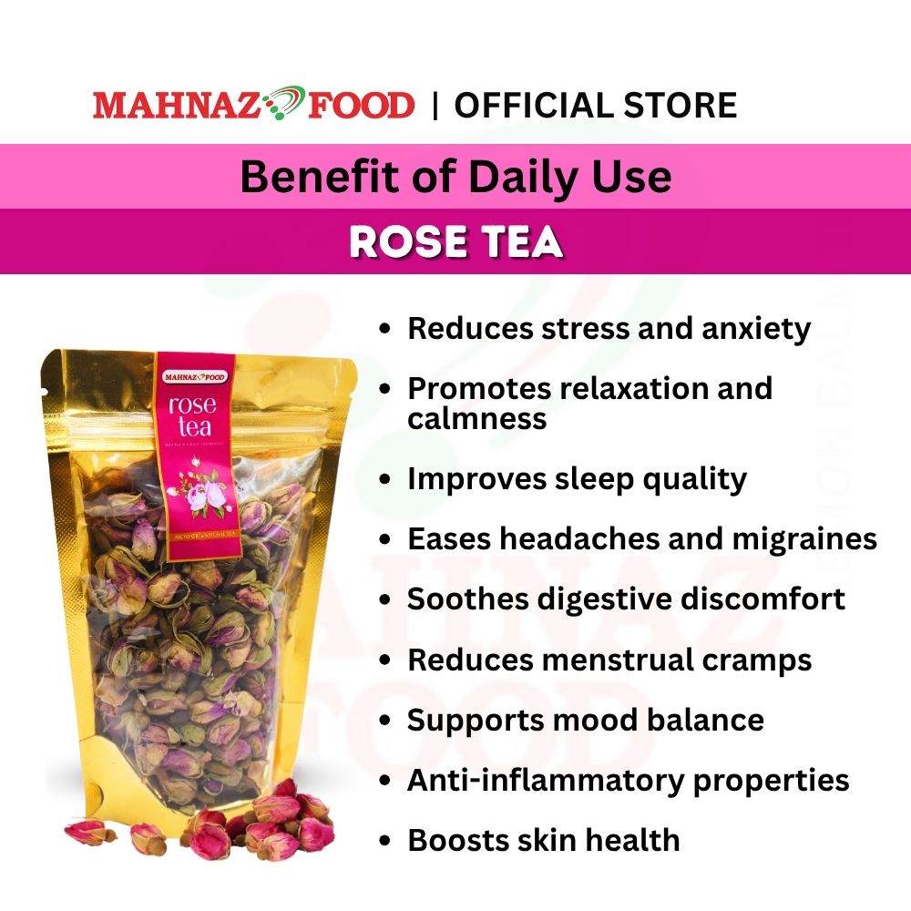 MAHNAZ FOOD Lale Rose Tea (60g) | Shopee Malaysia