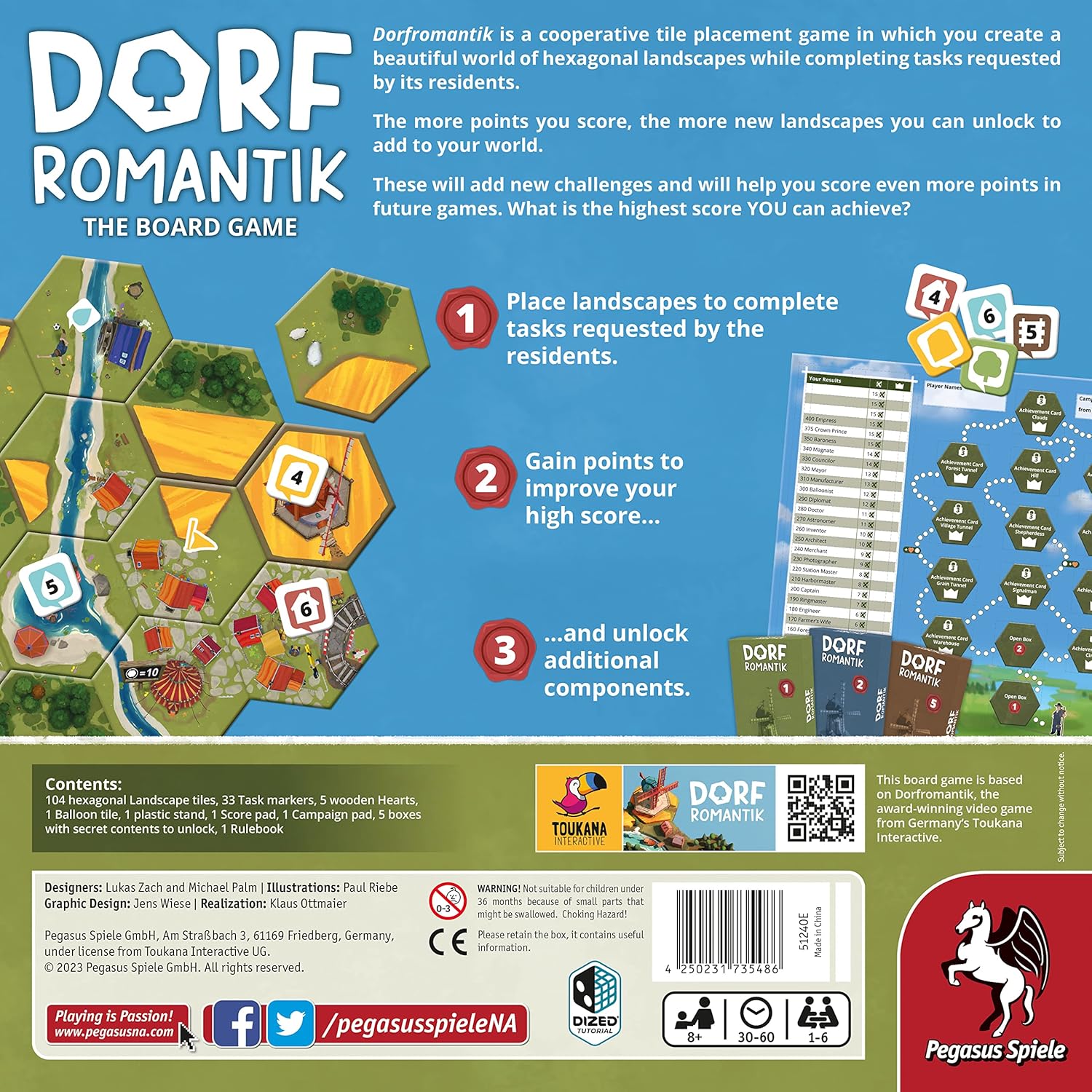 Dorfromantik: The Boardgame (Original) Video Game Adaptation ...