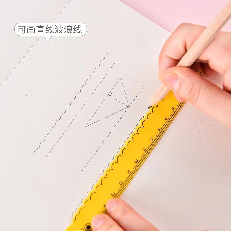 🔥 (1pc) Cartoon Ruler Stationery Gift Present for Student ...