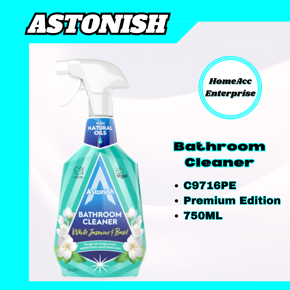 Astonish Premium Edition [C9716PE] Bathroom Cleaner [750ML] White ...