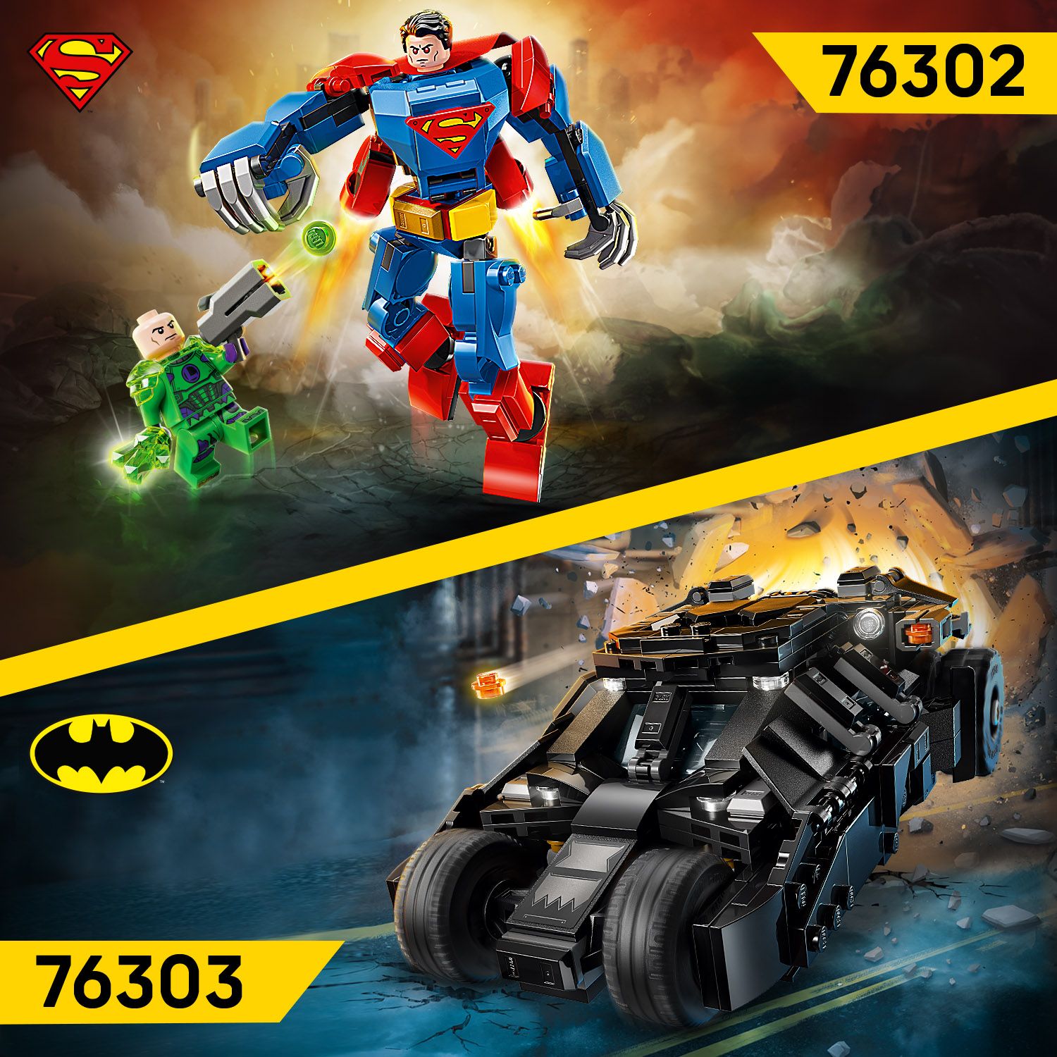 LEGO Super Heroes DC 76304 Batman Forever Batmobile (909 Pieces ...