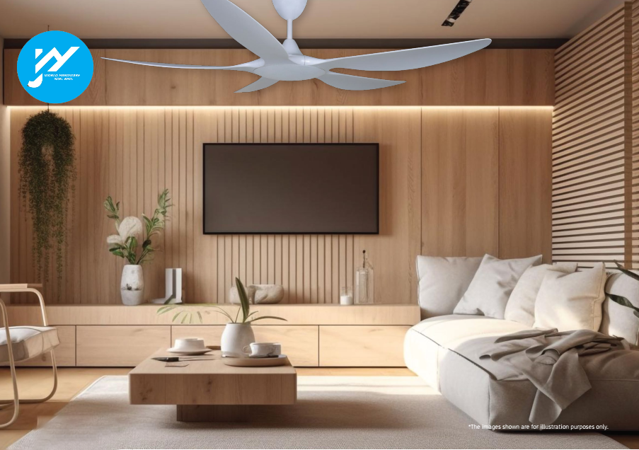 Deka+ BETA 56" DC motor Remote Control Ceiling fan/ Kipas siling DC ...