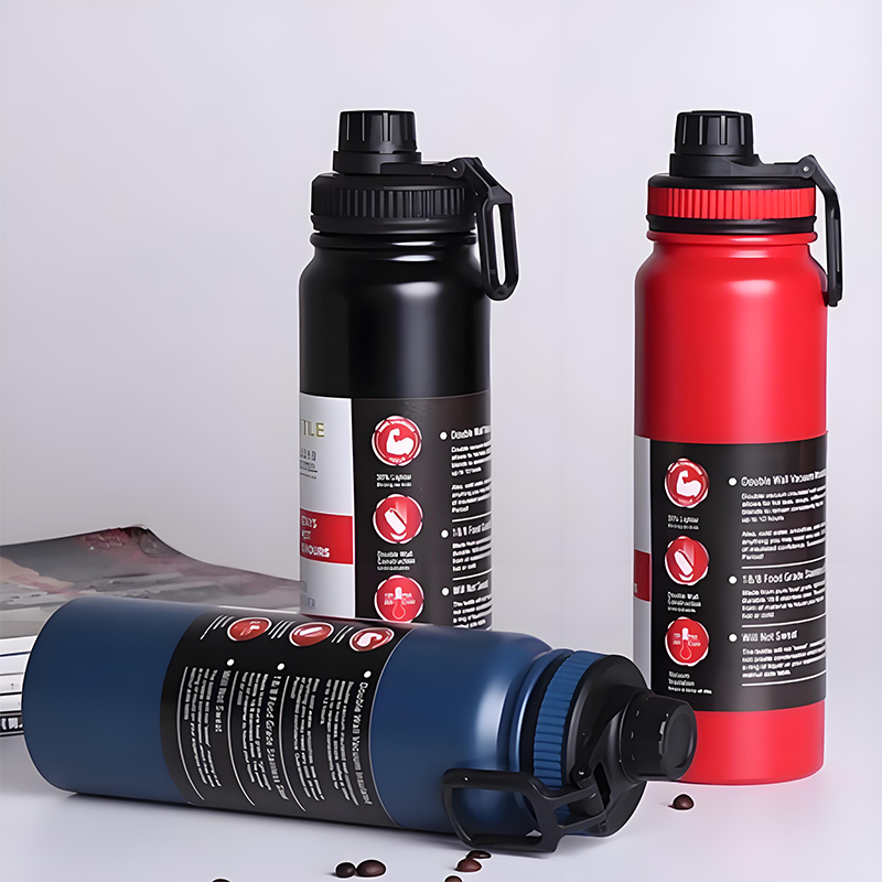 1000ml/800ml Water Bottle Tumbler Botol Air Stainless Steel Vacuum ...