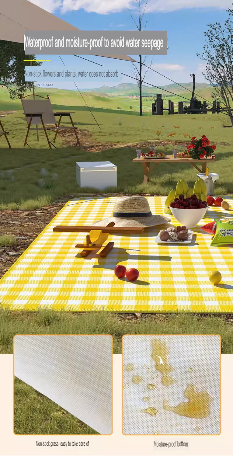 Waterproof Picnic Mat – Alas Piknik Tebal Lipat | Camping & Beach ...