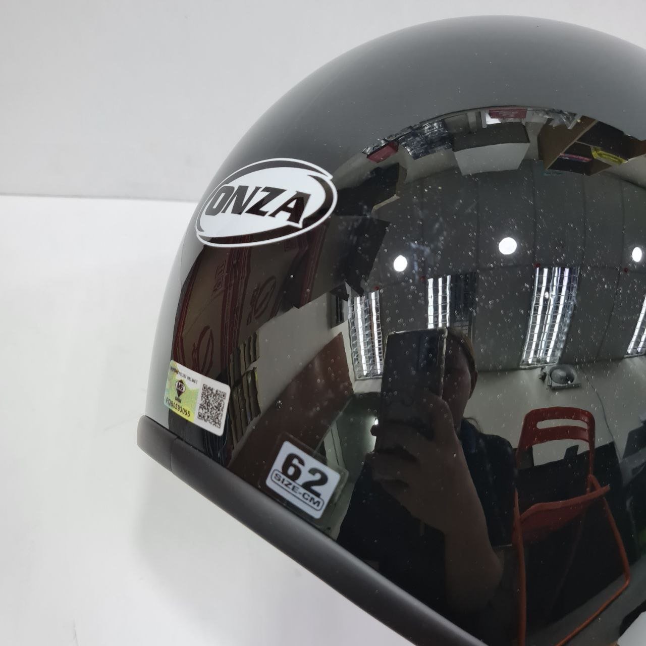 ONZA S1 62CM Helmet Motorcycle Original SIRIM Dengan BOGO Bikko Tinted ...