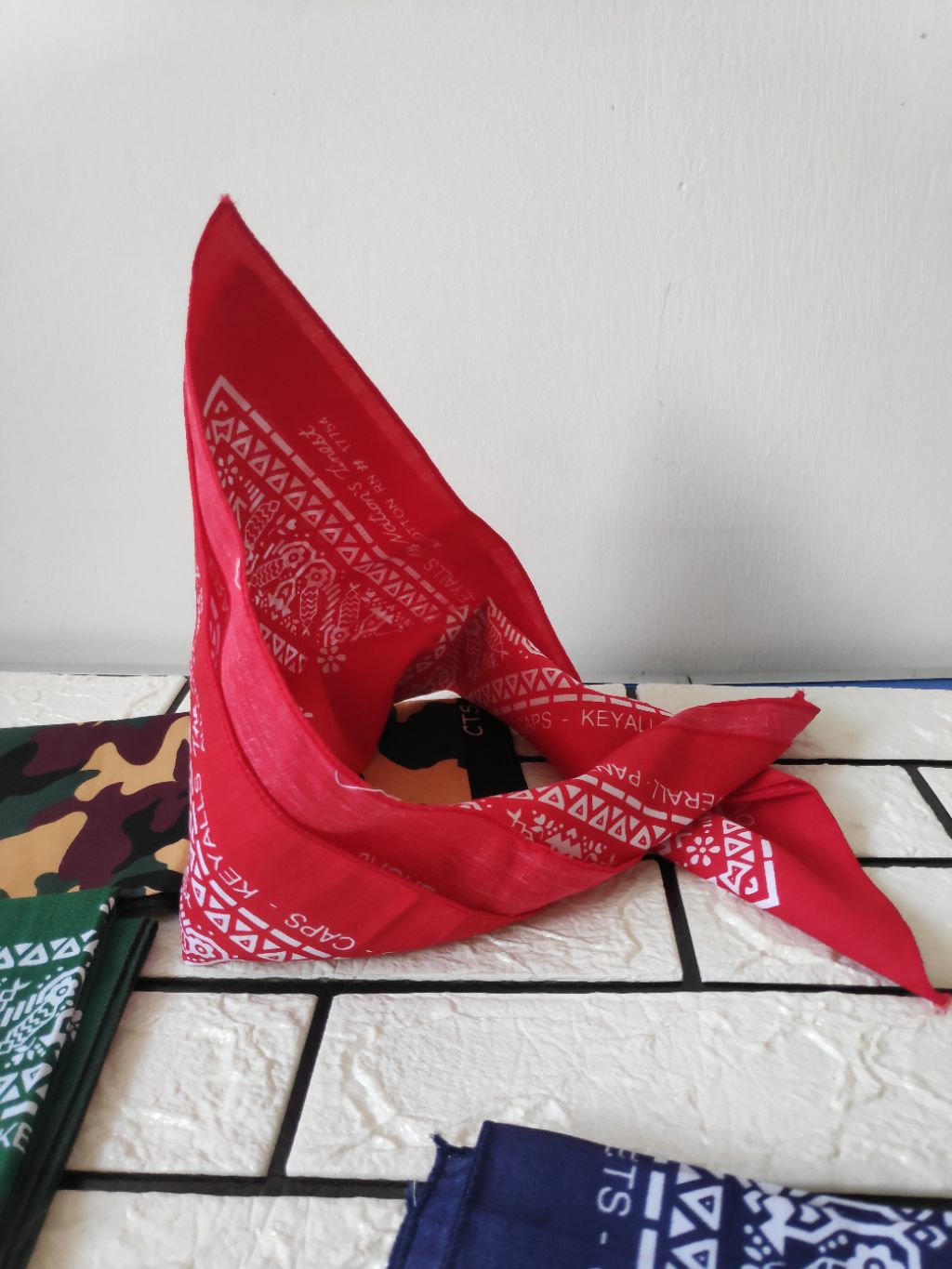 Kain sapu tangan key/head scarf key/cotton/kain key/key kepala ...