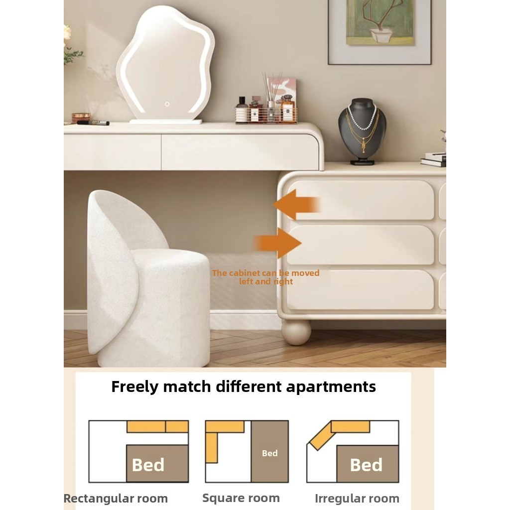 Smart Dressing Table with Bluetooth Music Playback and Wireless Phone ...