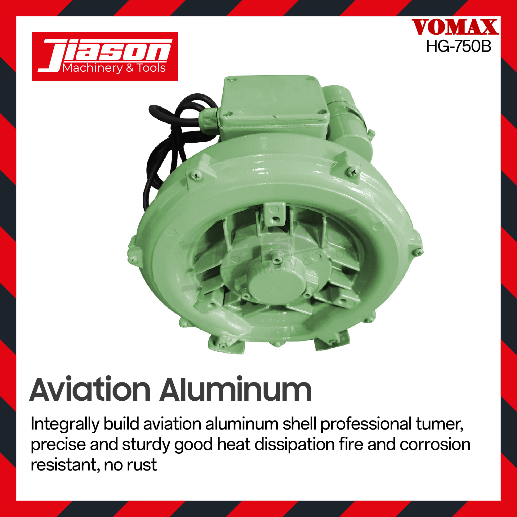 VOMAX HG-750B / HG750B 1HP 1 Phase Ring Blower 21kPA | Shopee Malaysia
