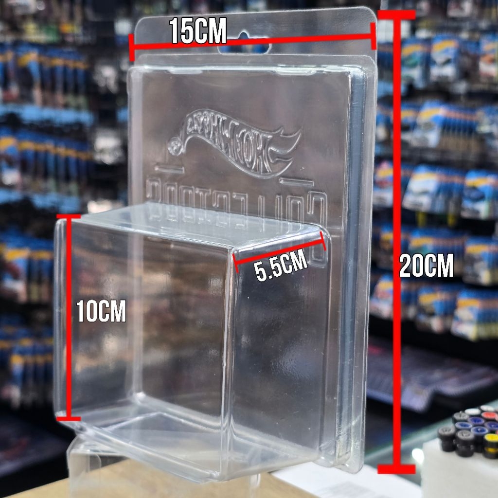 CARD PROTECTOR FOR HOT WHEELS F1 PREMIUM CASING COVER. CAR NOT INCLUDED ...