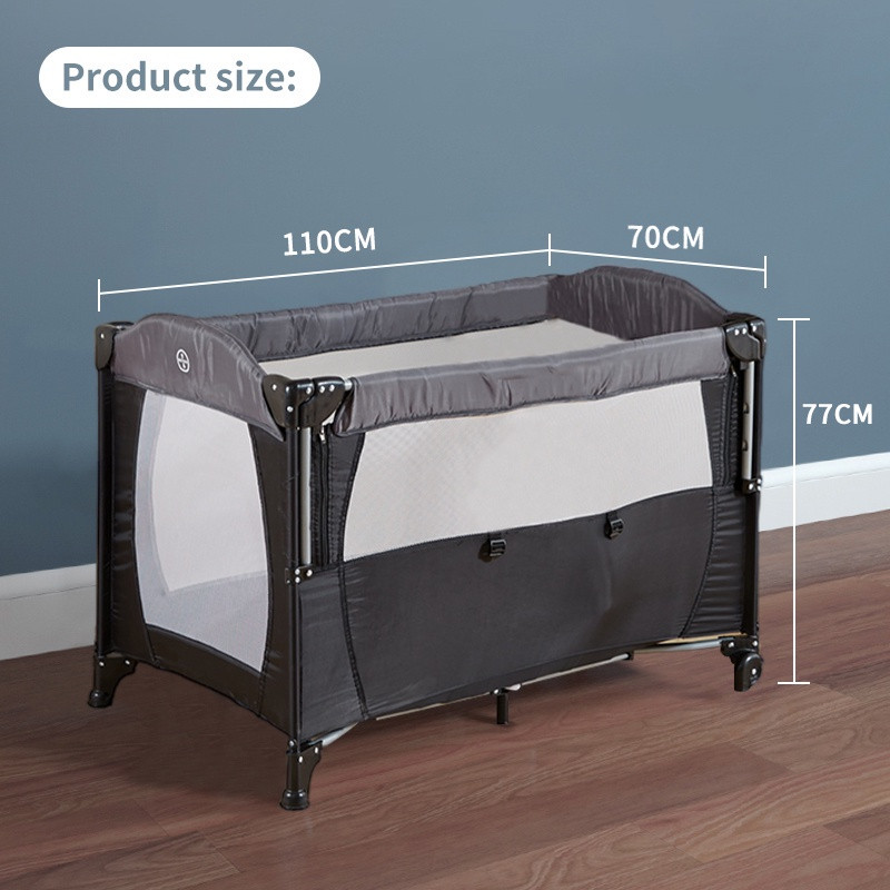 Portable Baby Cot Bed (Bedside Sleeper + Play Yard) | Lightweight ...