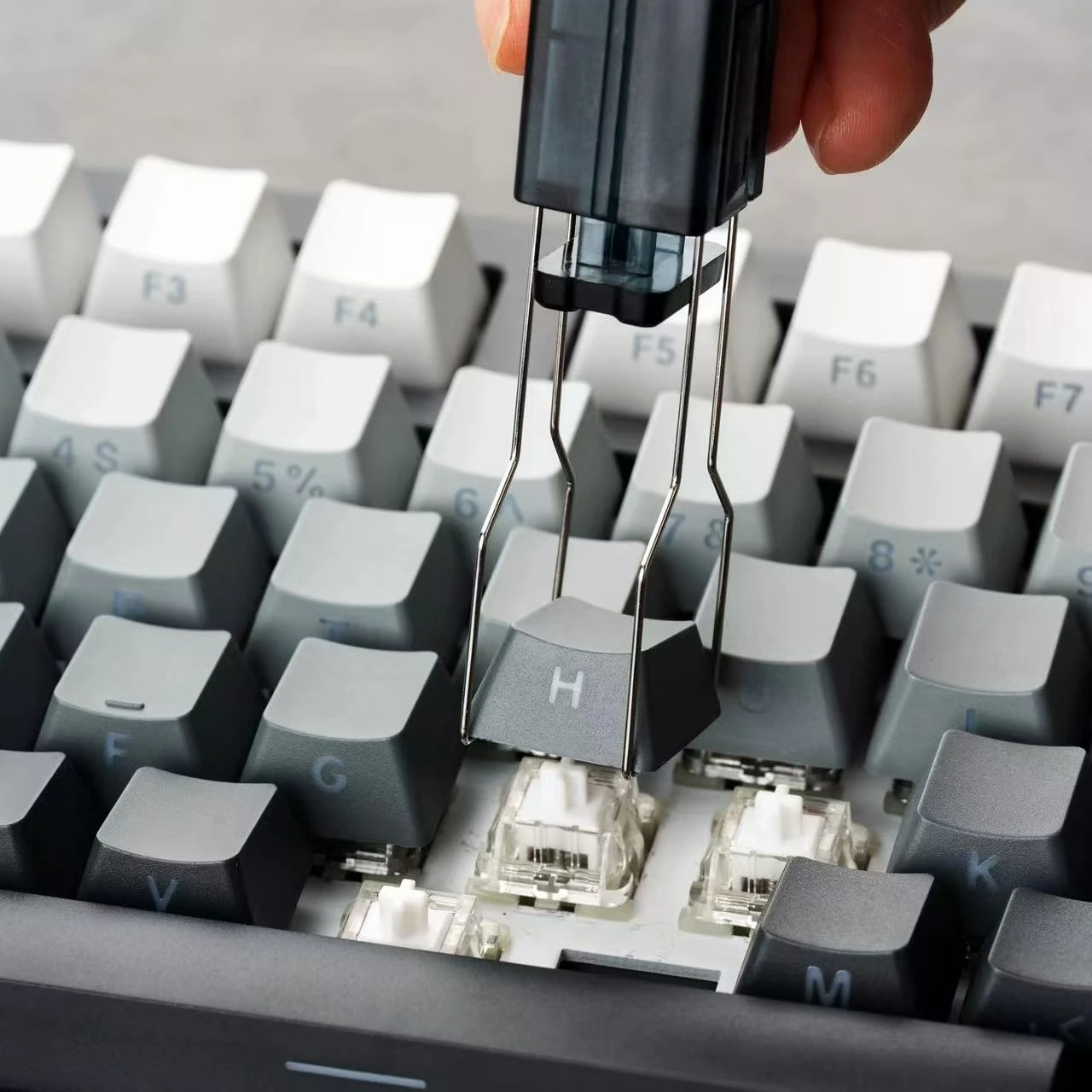 2-in-1 Switch Puller Four-Jaw Keycap Puller DIY Keycap Puller for ...