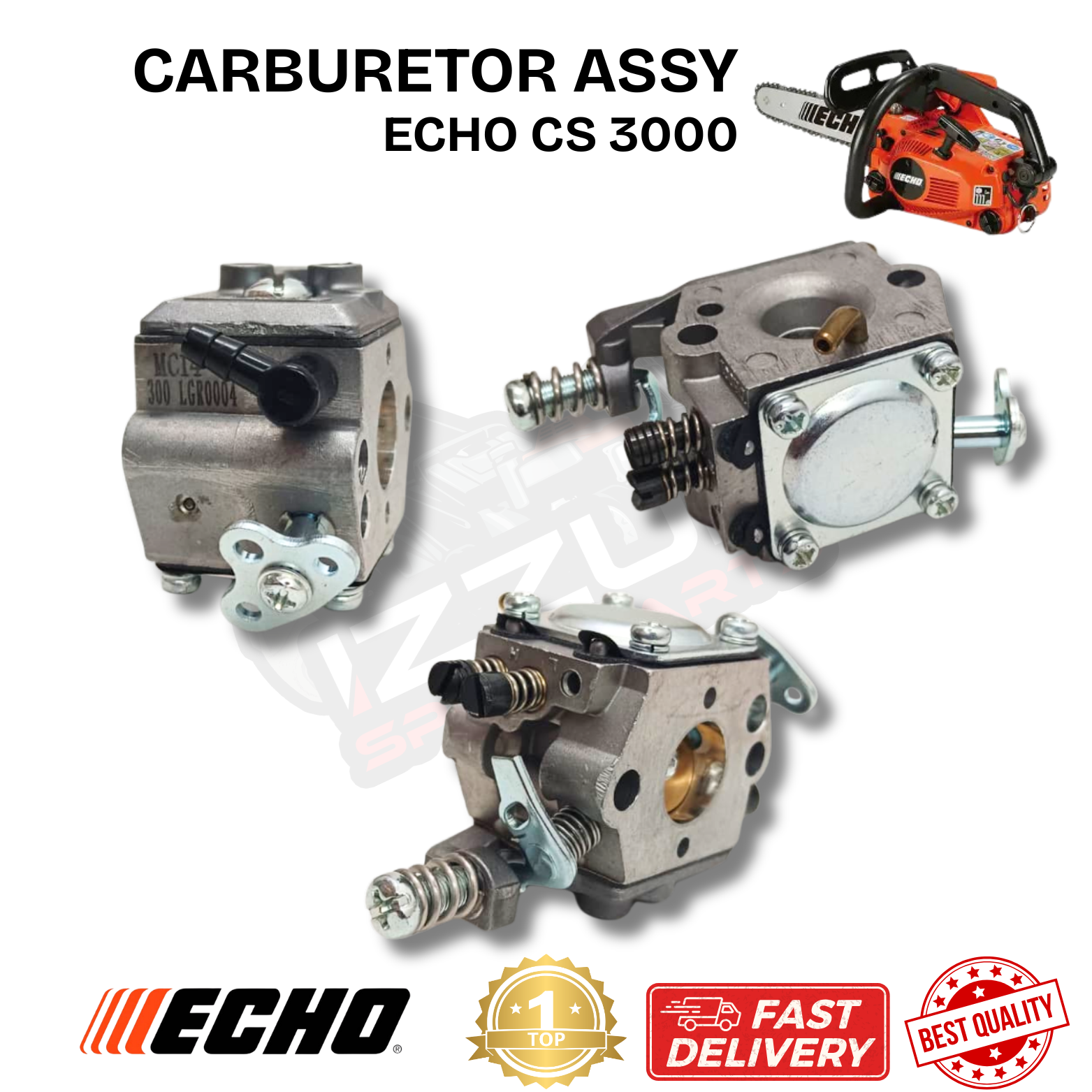CARBURETOR CHAINSAW ECHO CS3000 BIG DINT CARBURETOR | Shopee Malaysia