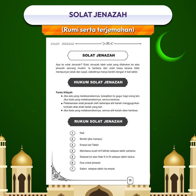 BUKU SEMPURNAKAN SOLAT: FAHAMI MAKNA SOLAT FARDHU DAN SOLAT SUNAT ...