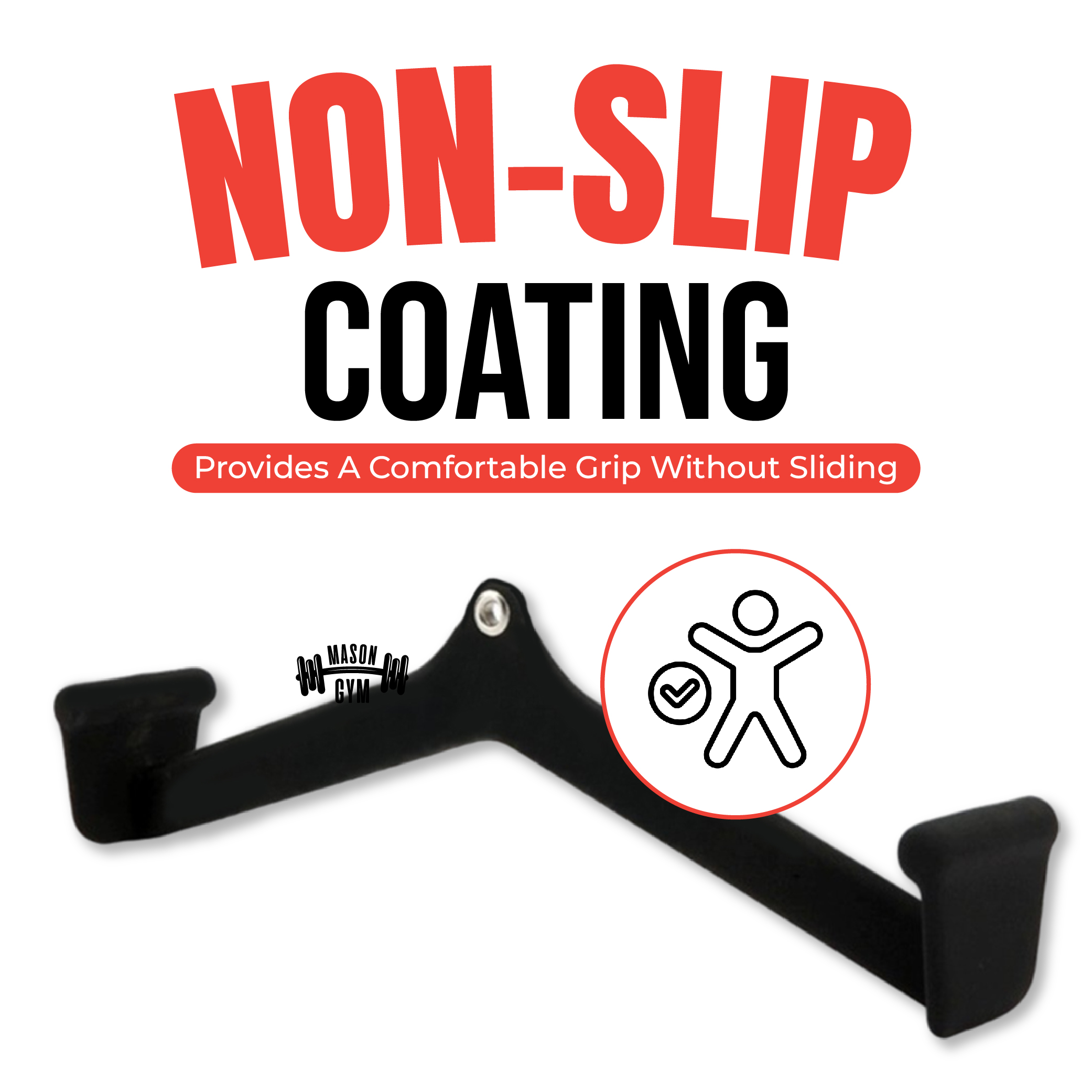 Fitness Grip Handle Gym Equipment Accesories Lat Bar Pull Down Bar Back ...