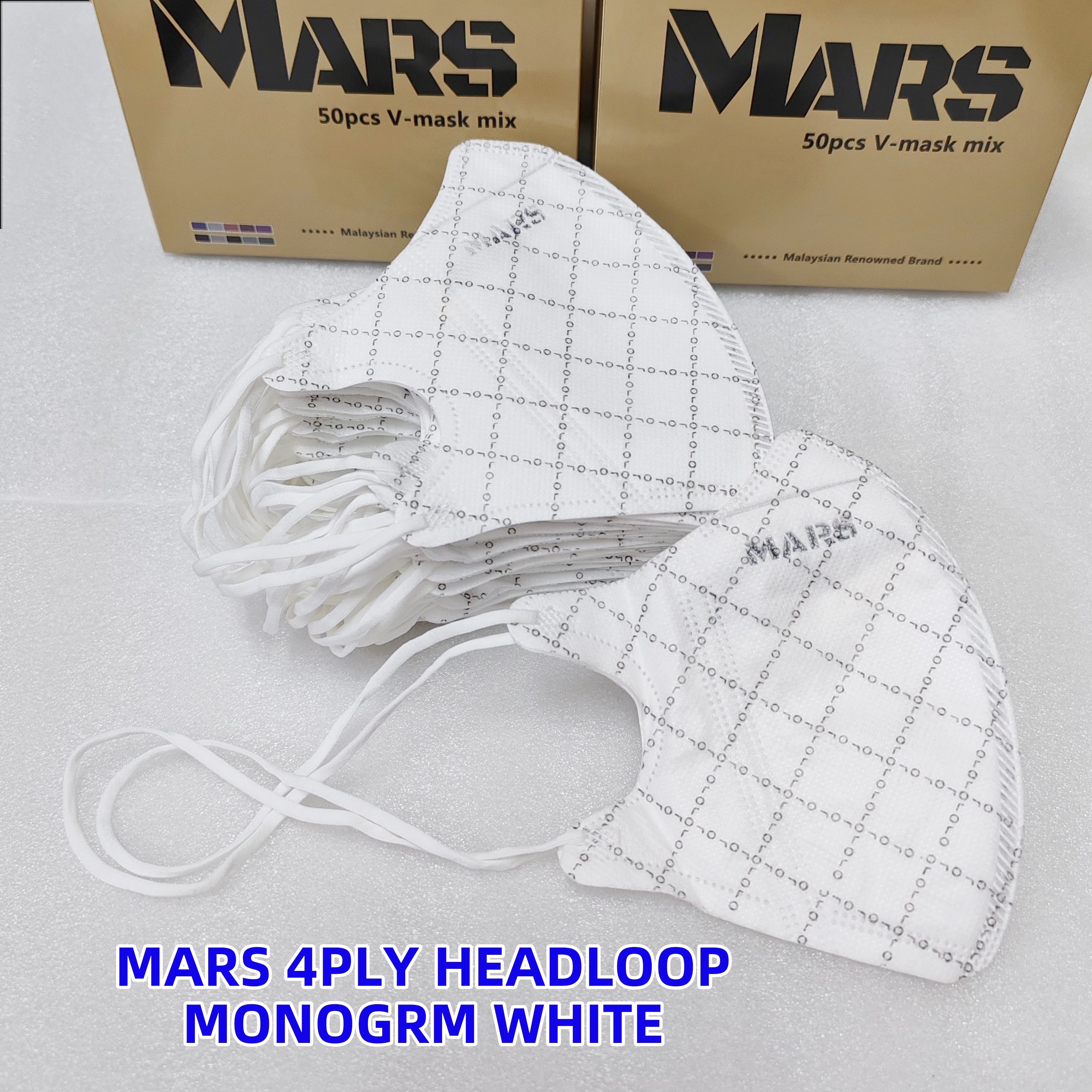 MARS Mask Duckbill Headloop 10pcs MARS Mask Headloop Duckbill Mask ...