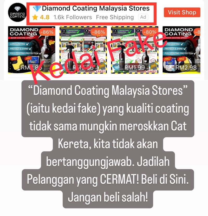 Diamond Coating 300ml Ceramic Quick Coating Spray Car Polish Headlamp ...