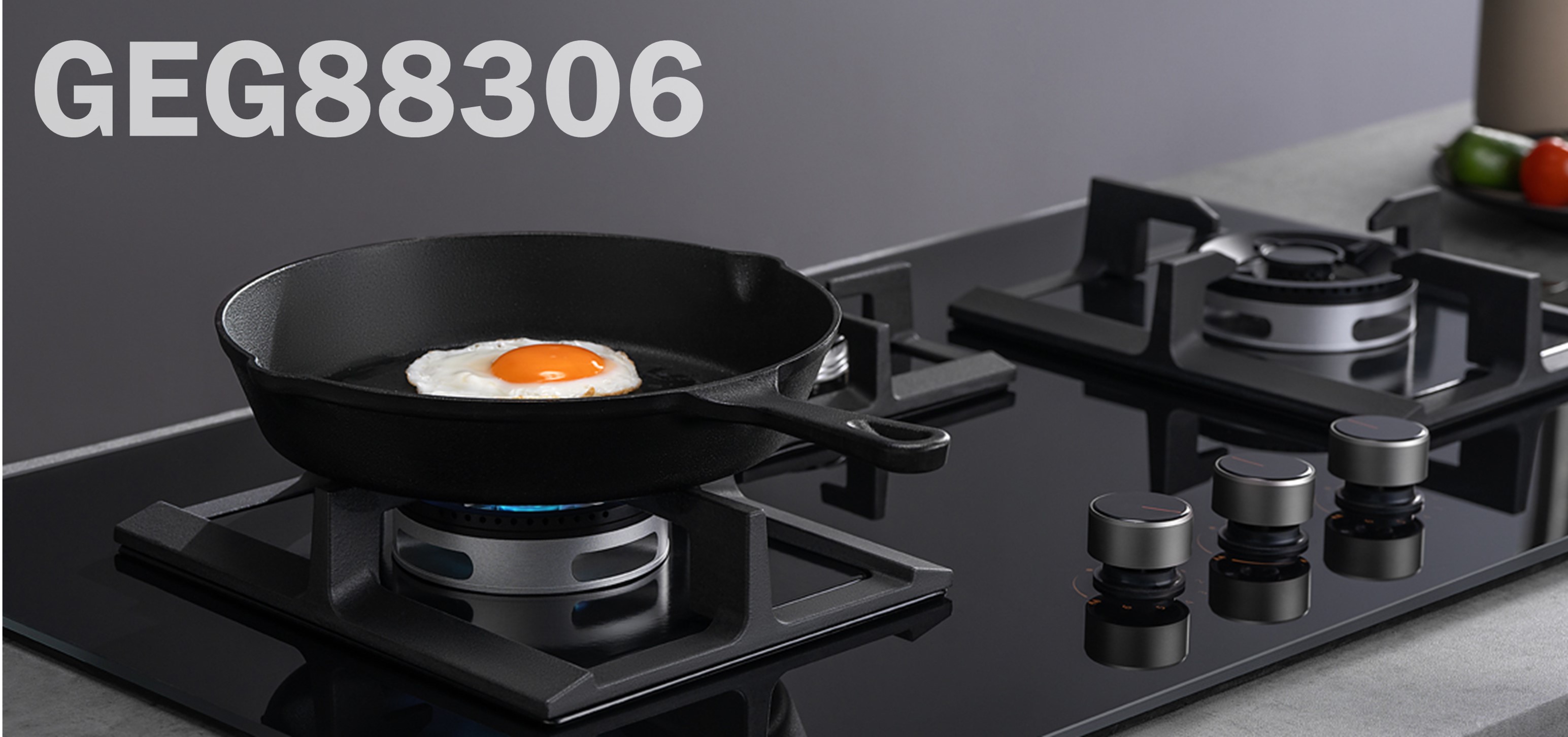 Fotile - 3 Burner Kitchen Gas Cooker Hob Build-In Cooktops / Gas Stove ...