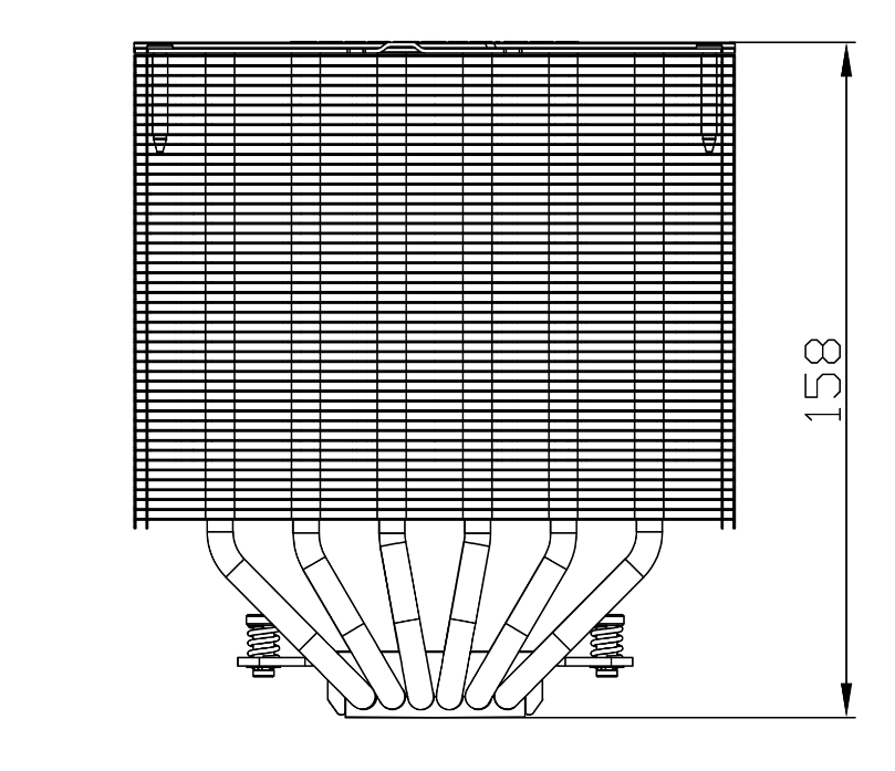 THERMALRIGHT PA140 PEERLESS ASSASSIN 140 BLACK / WHITE DUAL TOWER CPU ...