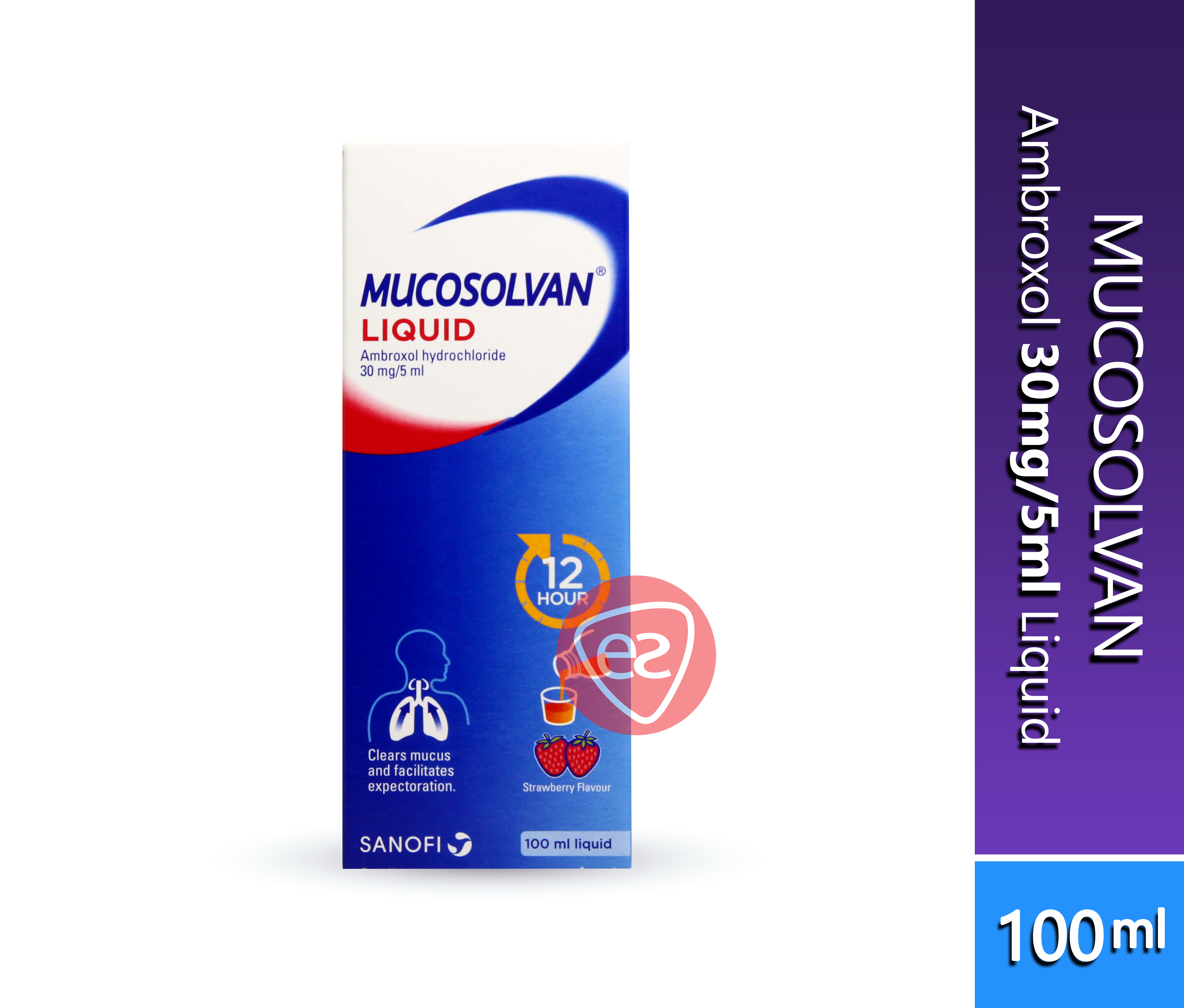 Mucosolvan (Ambroxol Hydrochloride) ( 30mg Tablet 50s / 24 Hours 75mg ...